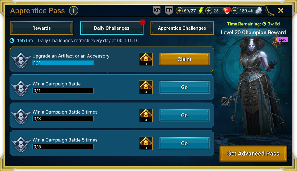 Guide: Apprentice Pass – RAID: Shadow Legends