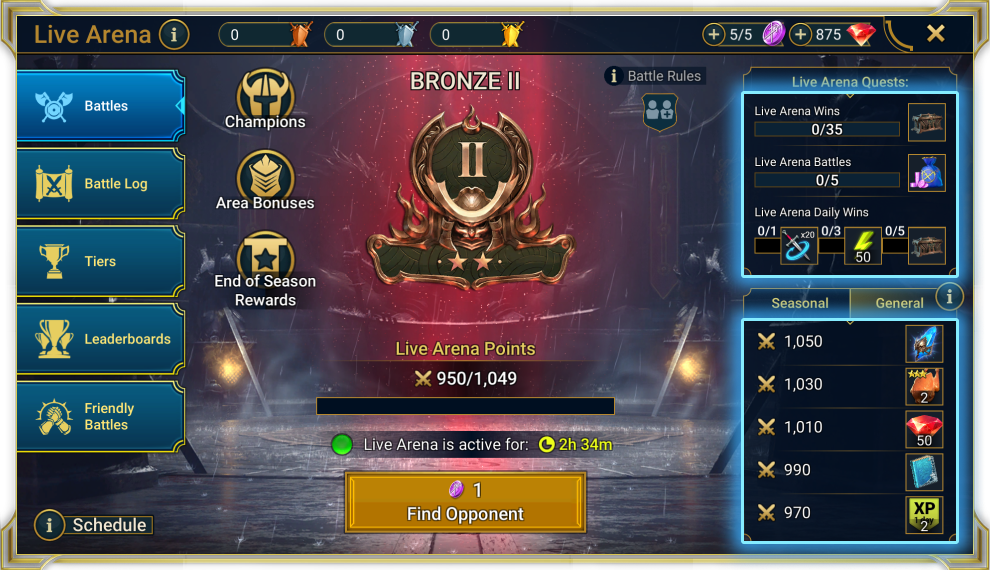 Guide: Live Arena – RAID: Shadow Legends
