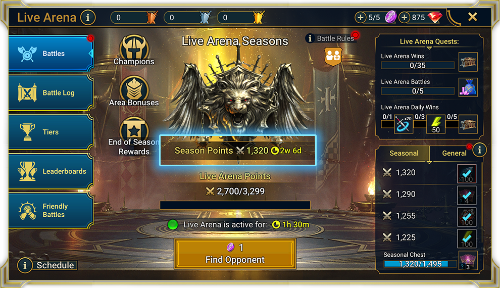 Guide: Live Arena – RAID: Shadow Legends